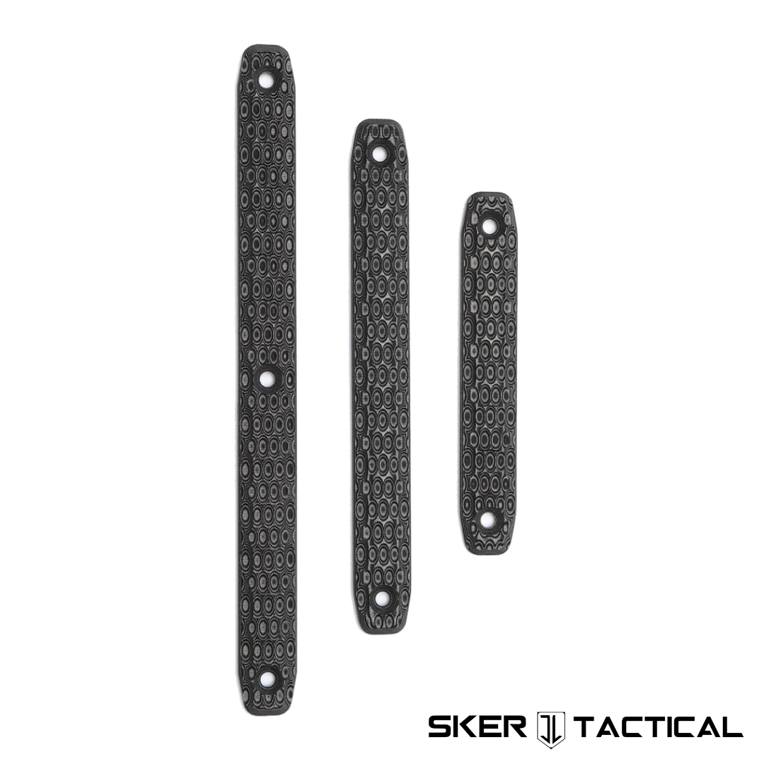 Gray G10 M-LOK Covers - SKER Tactical