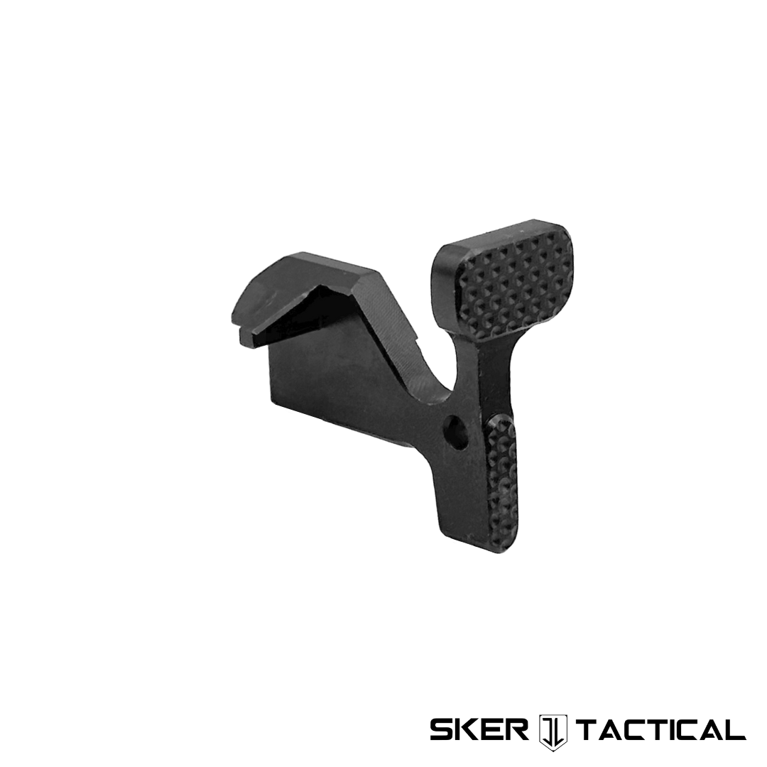 Alpha Dimpled Billet AR-15 Bolt Catch - SKER Tactical